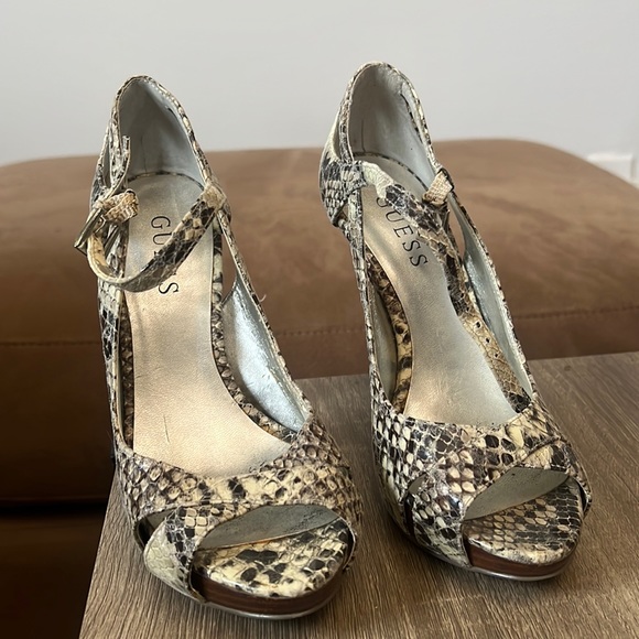 Shoes | Snake Skin Heels | Poshmark